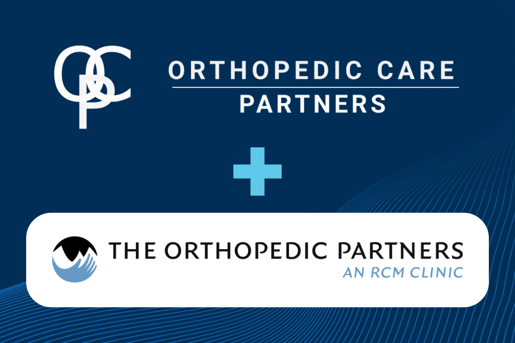 Orthopedic Care Partners Expands its Presence into a Fifth State